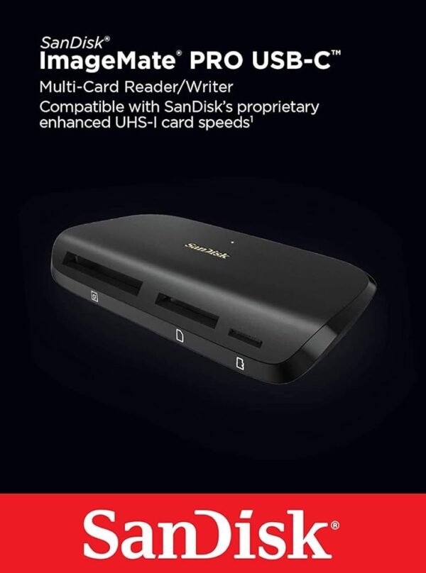 SanDisk ImageMate PRO USB Type-C Multi-Card Reader – Writer - ONTIME ...